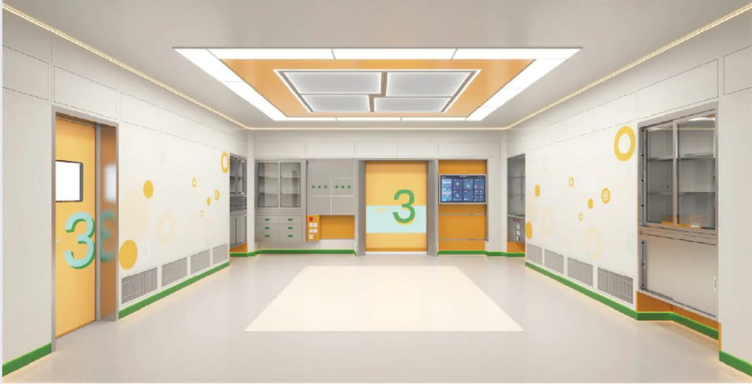 Operating room wall panel: icarelife